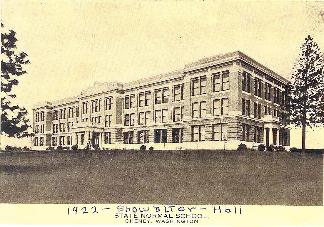 Normal School / Showalter Hall 1915 - Cheney Historical Museum | SW ...